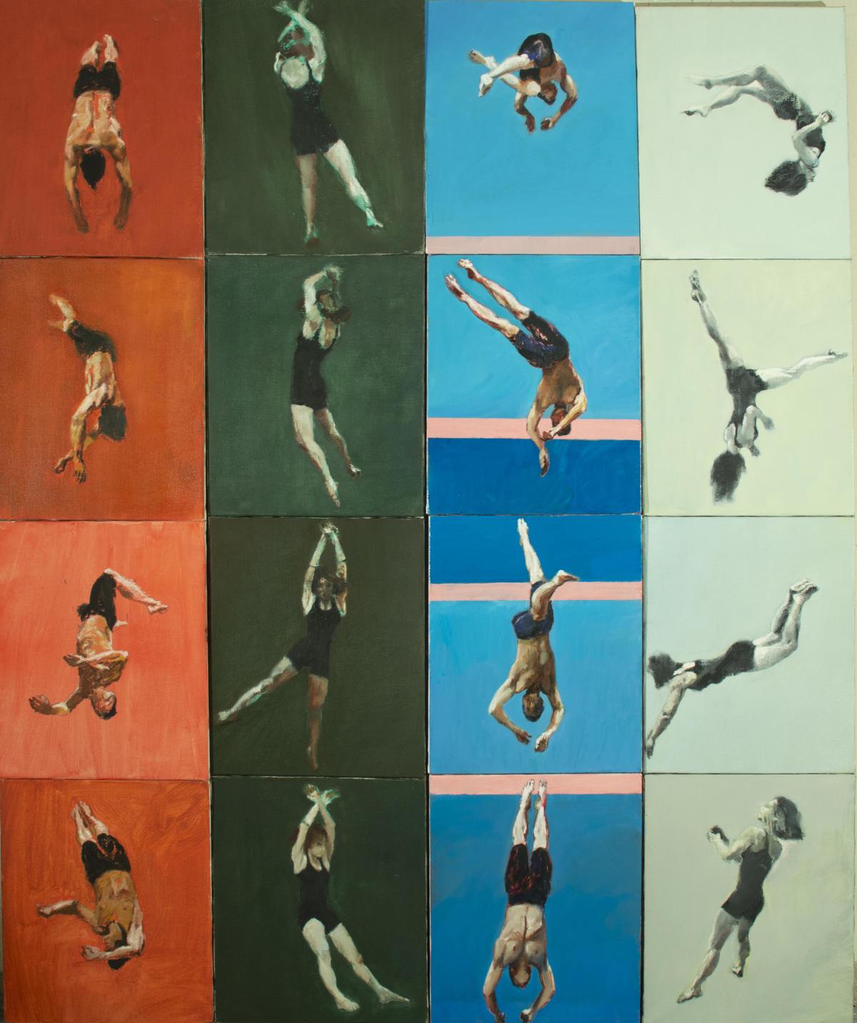 Spinning Figures by Nicholas Stedman | Buy Art Online | Rise Art