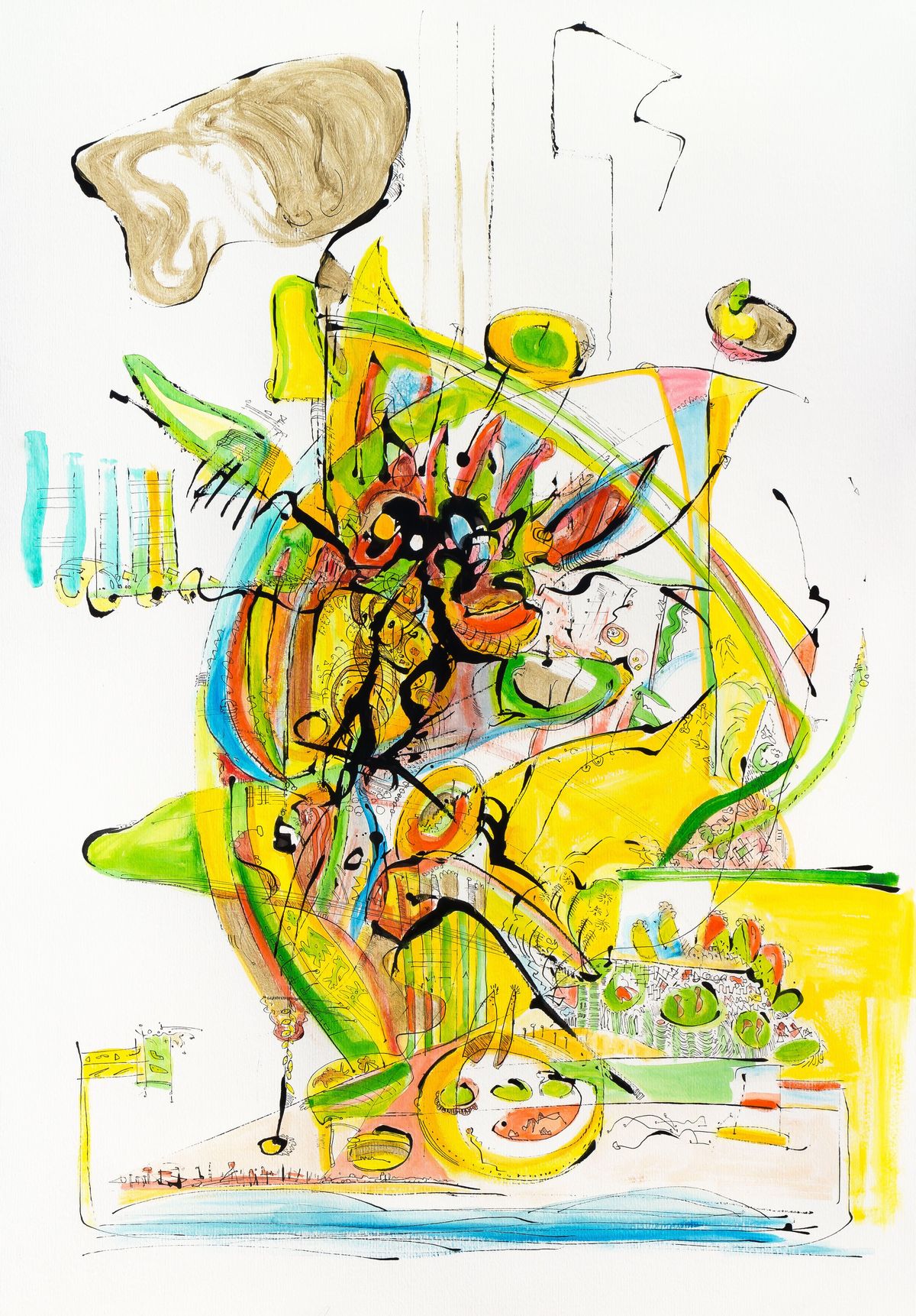 Figure à la plage by Geert Heirbaut - Kowalsky Days | Buy Art Online | Rise Art