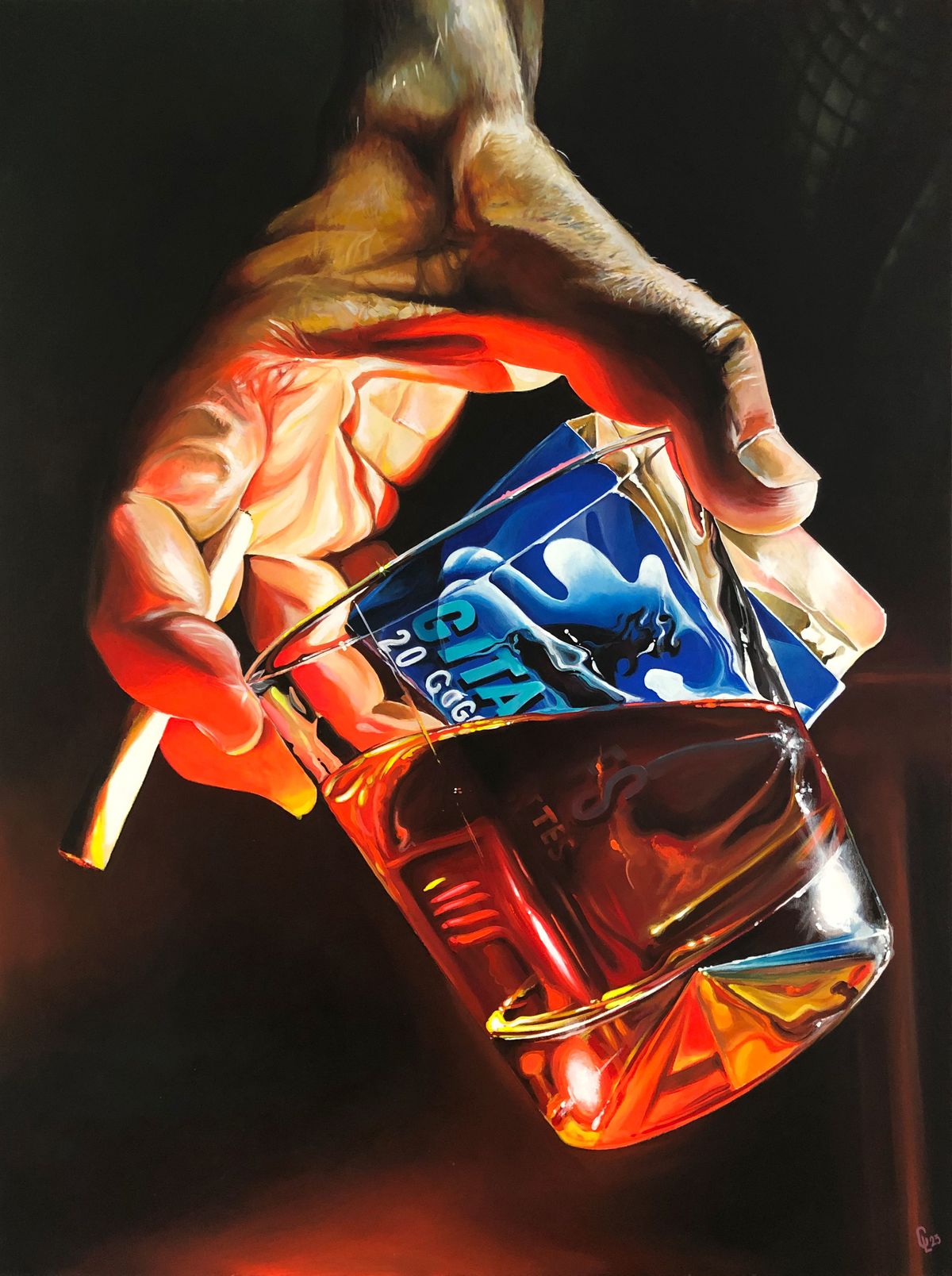 UN RHUM POUR MR SERGE by Christian Lucas | Buy Art Online | Rise Art