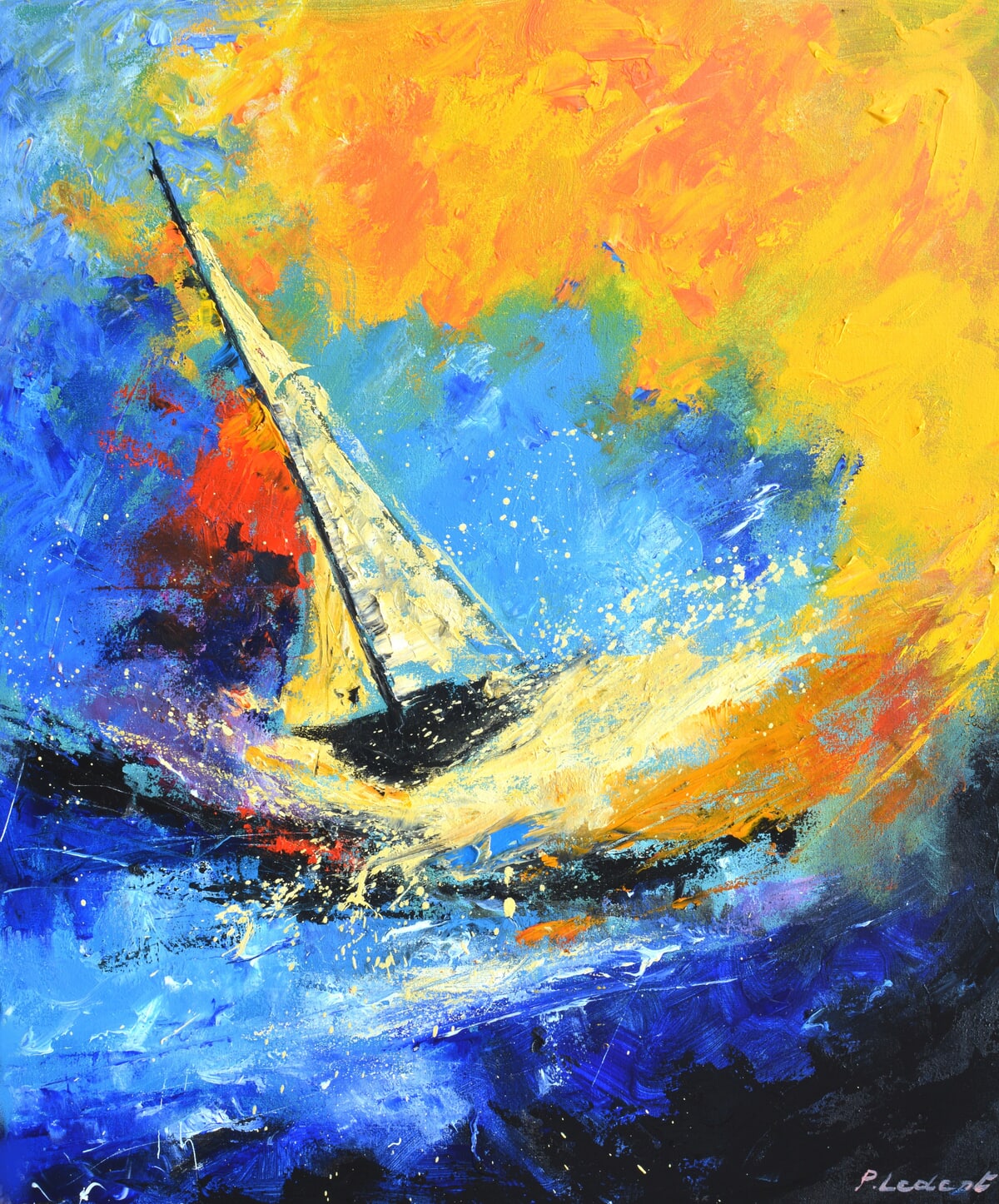 Tempest in colour by Pol Ledent | Buy Art Online | Rise Art