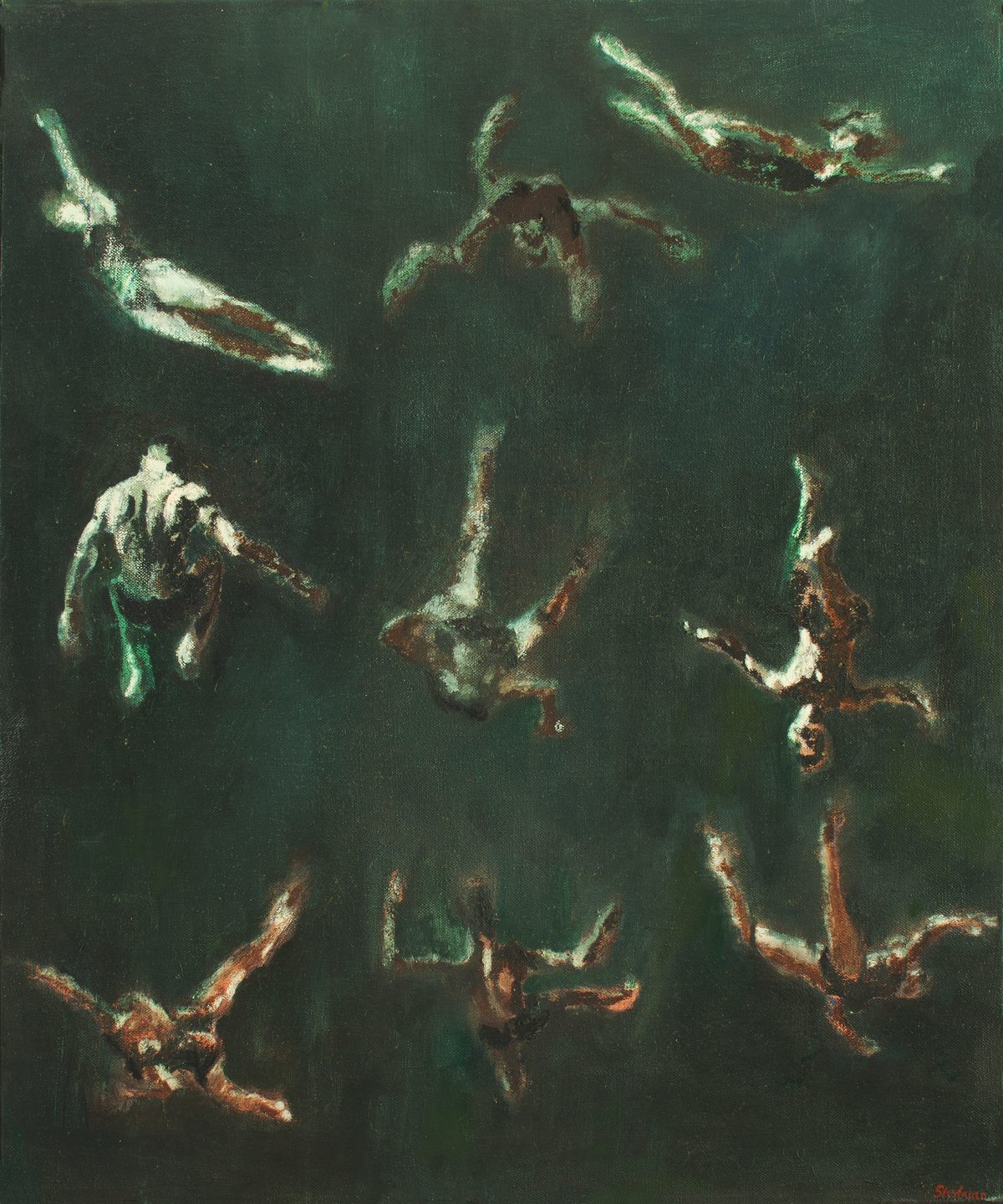 Orbitals (Green) par Nicholas Stedman | Acheter de l'art en ligne ...