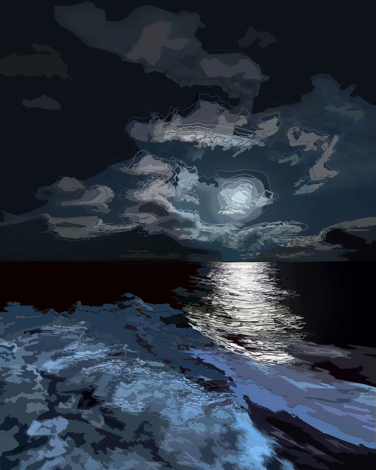 Three Miles Deep by Reed Hearne | Buy Art Online | Rise Art