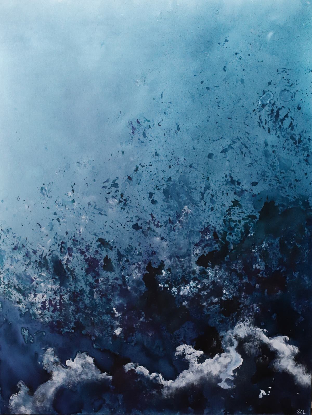 La Houle by Sandrine Grimaud-Lebeaux | Buy Art Online | Rise Art