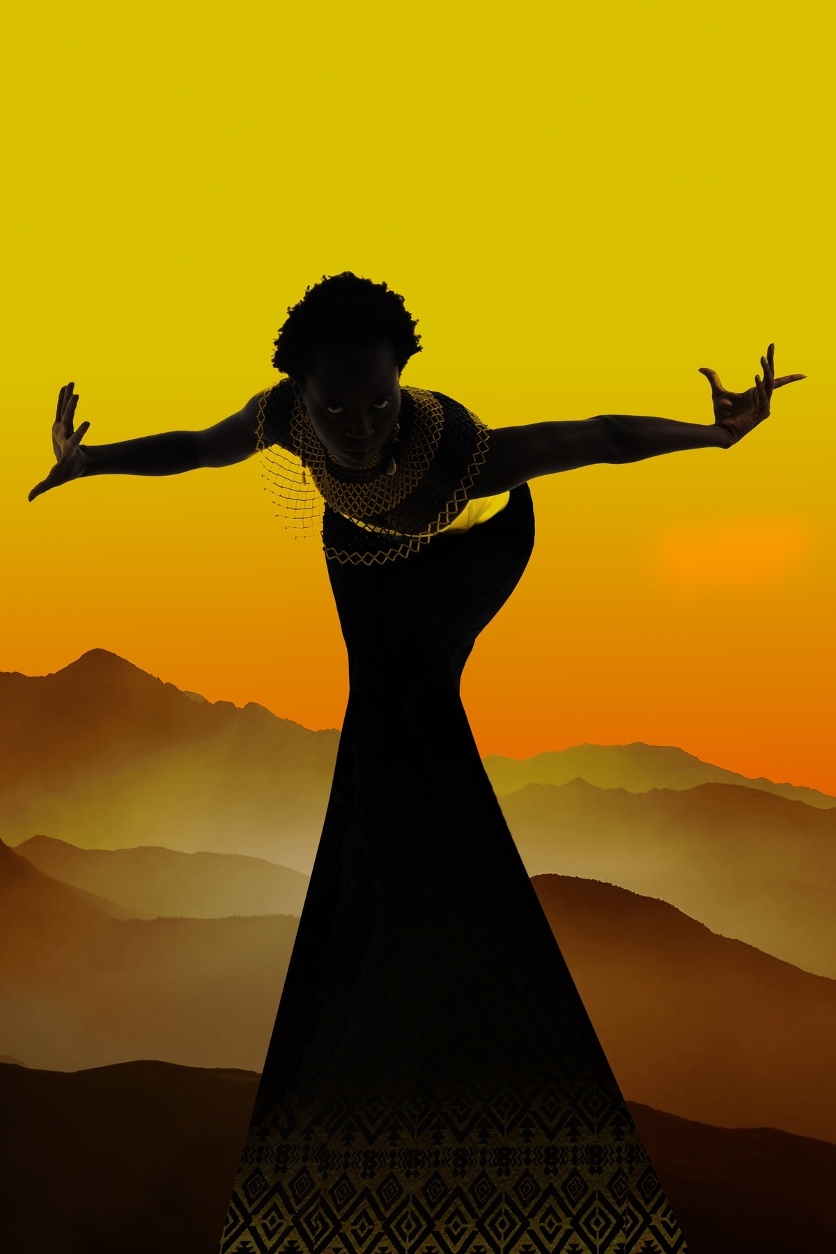 IMANA & THE FIRST LIGHT by Yannis Guibinga | Buy Art Online | Rise Art