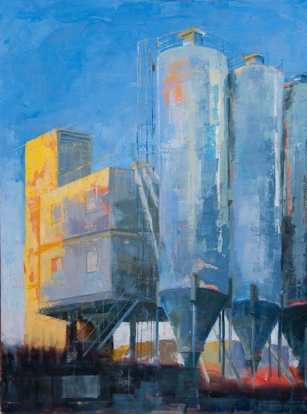 Cement Plant, Wandsworth by Tim Goffe | Buy Art Online | Rise Art