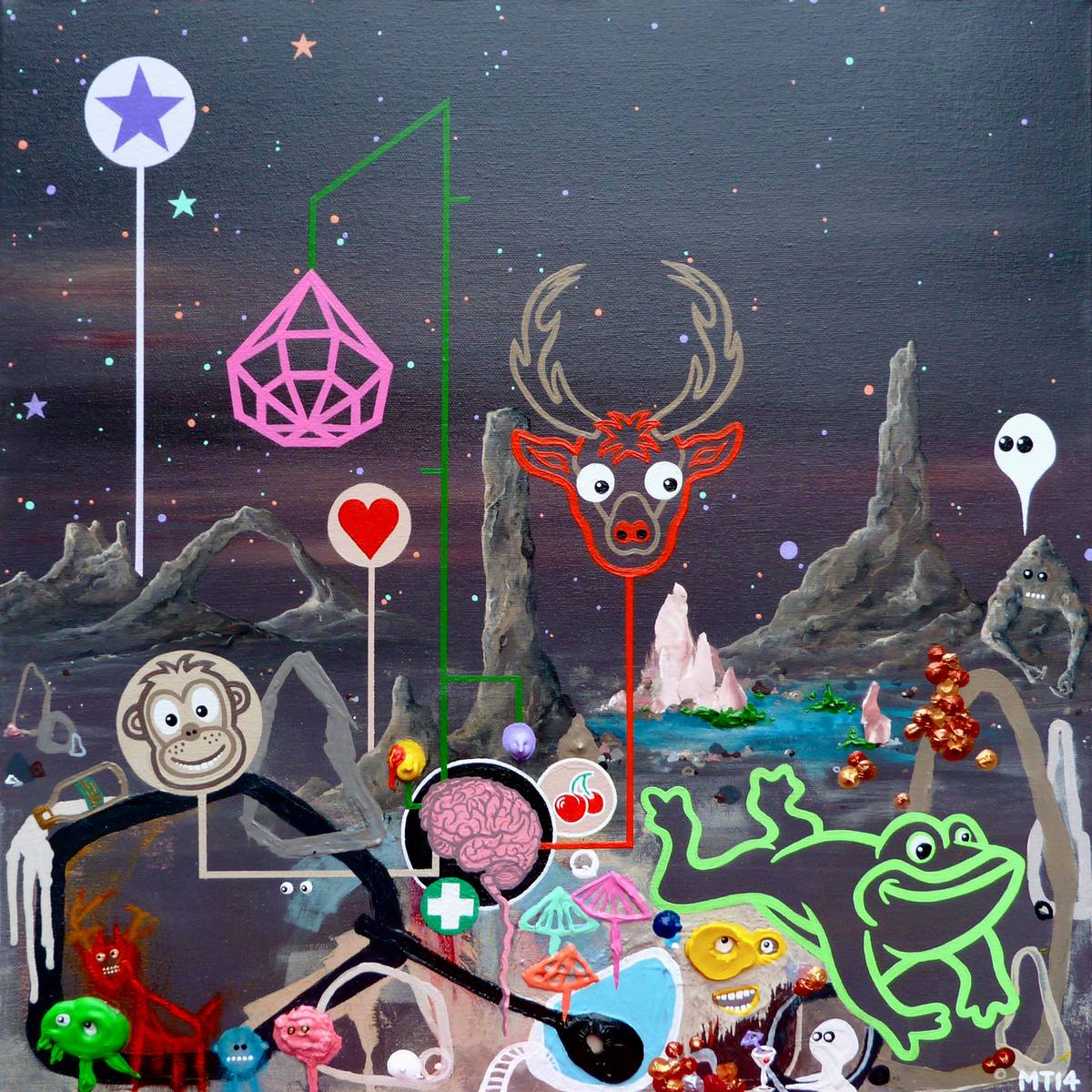 Plain Jane Superbrain by Michael Tierney | Buy Art Online | Rise Art