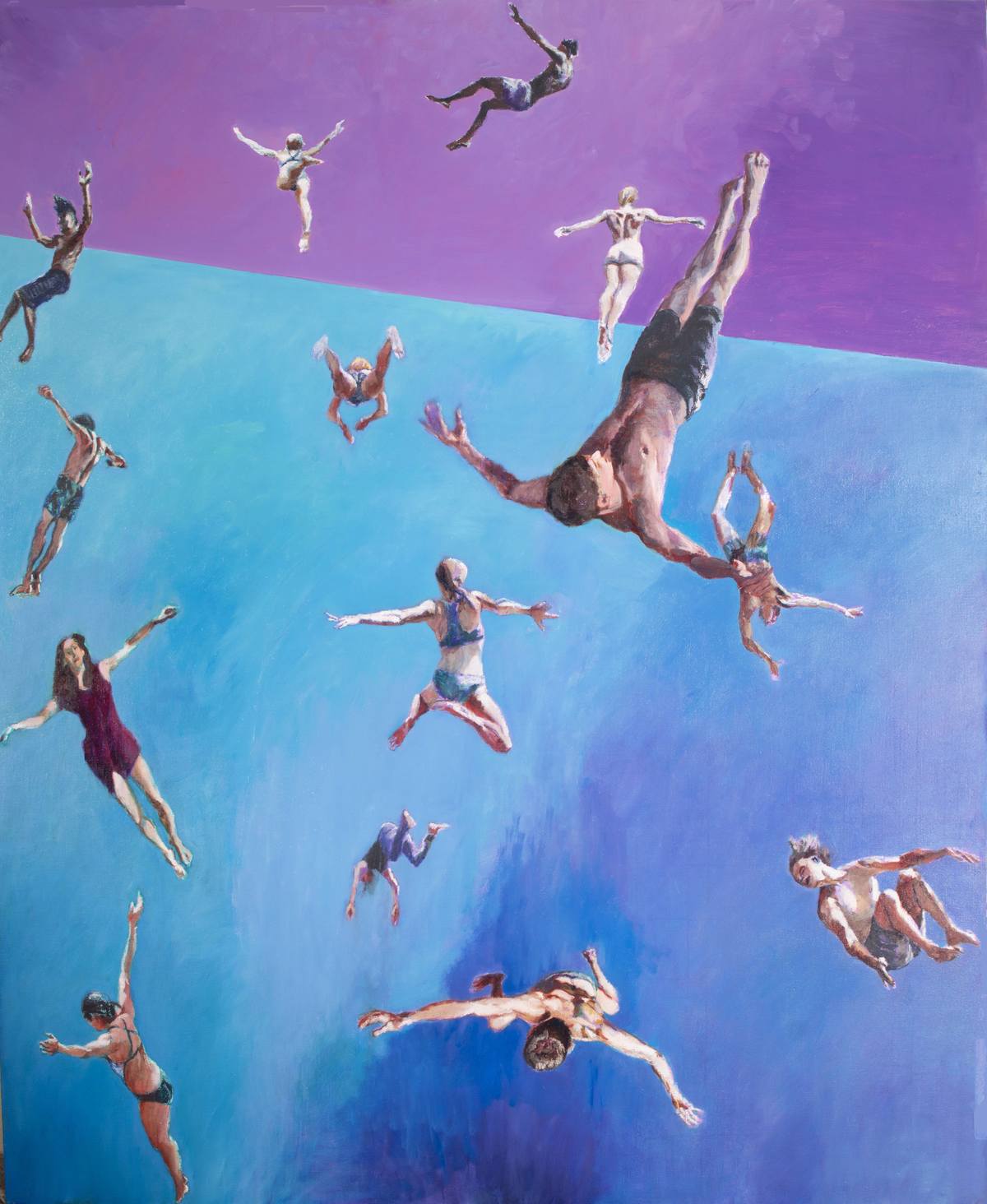 Falling Past by Nicholas Stedman | Buy Art Online | Rise Art