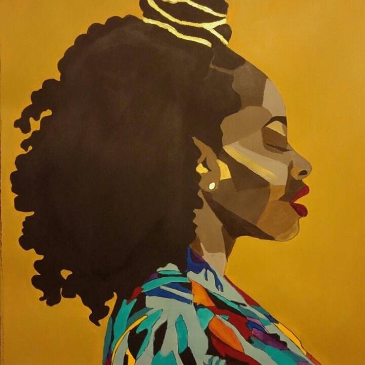 Golden by Mikela Henry-Lowe | Buy Art Online | Rise Art