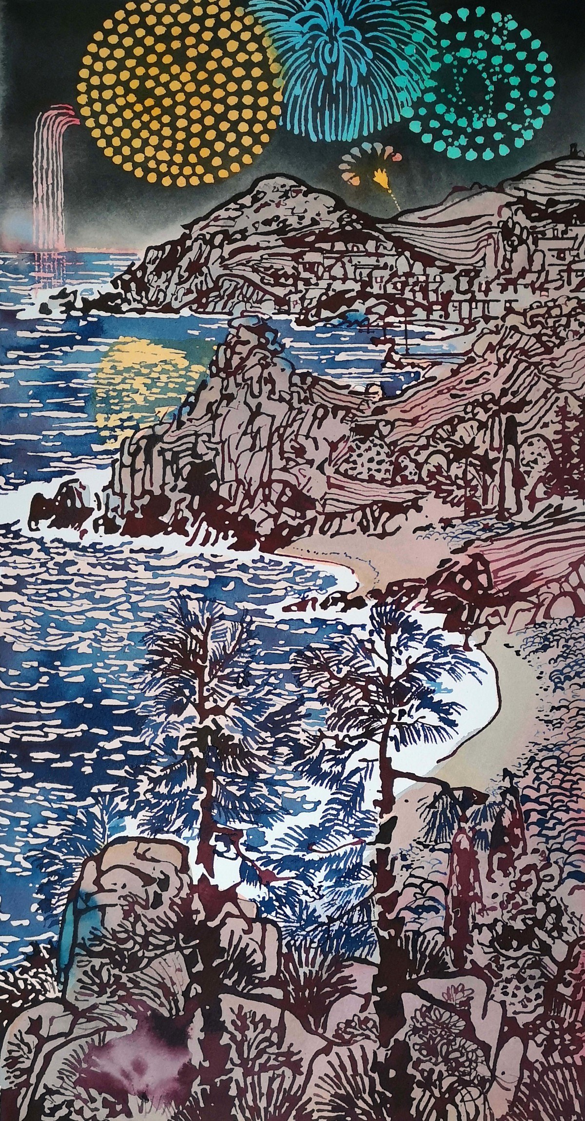 Headland by Max Naylor | Buy Art Online | Rise Art