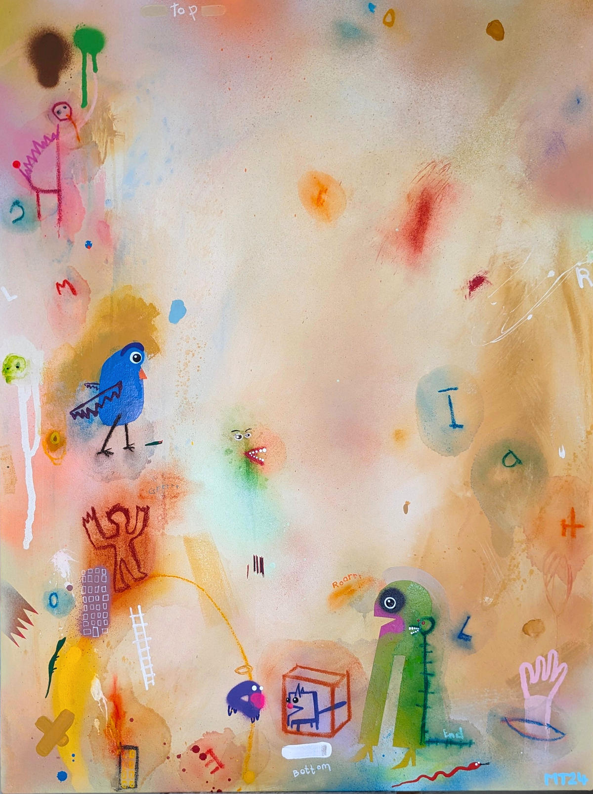 King Kong vs Godzilla...and such by Michael Tierney | Buy Art Online ...