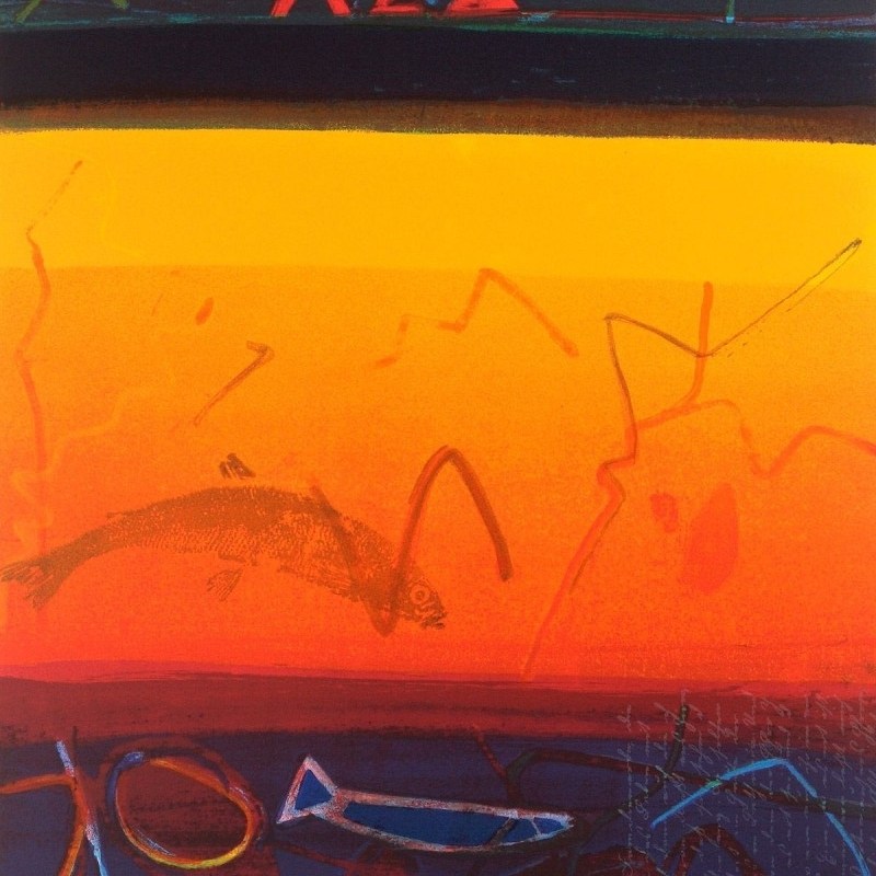 Fish Pool by Barbara Rae | Buy Art Online | Rise Art