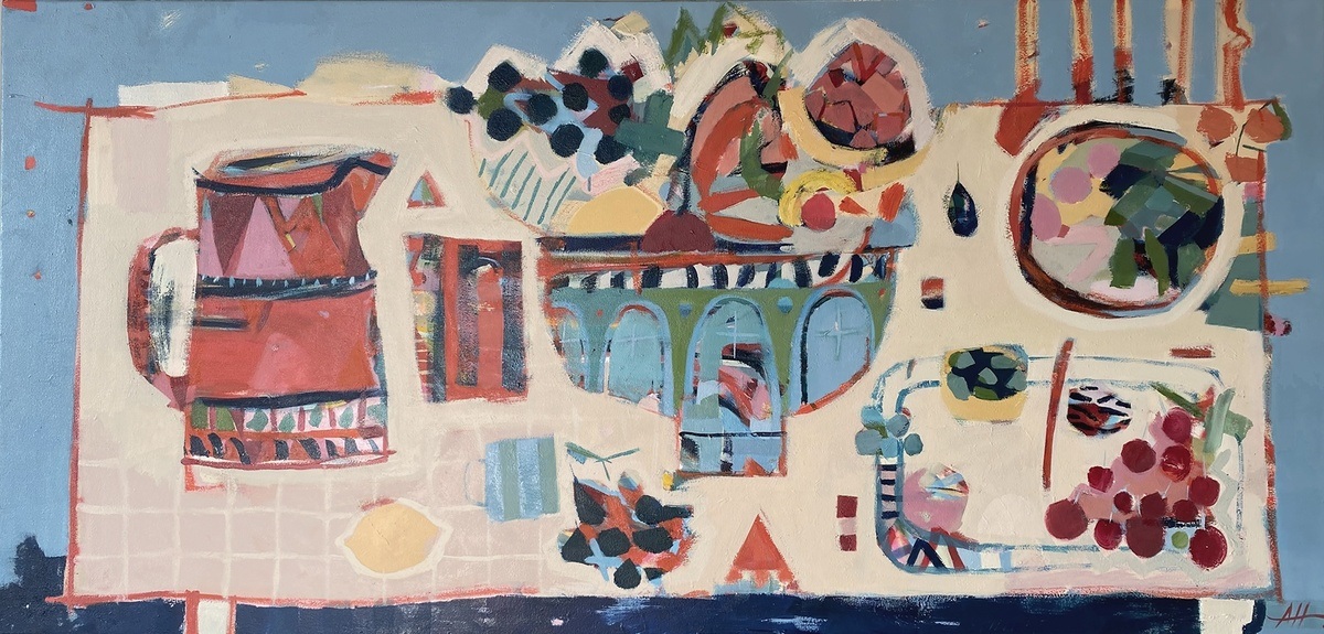 Still Life Tabletop Scene par Anna Hymas | Acheter de l'art en ligne ...