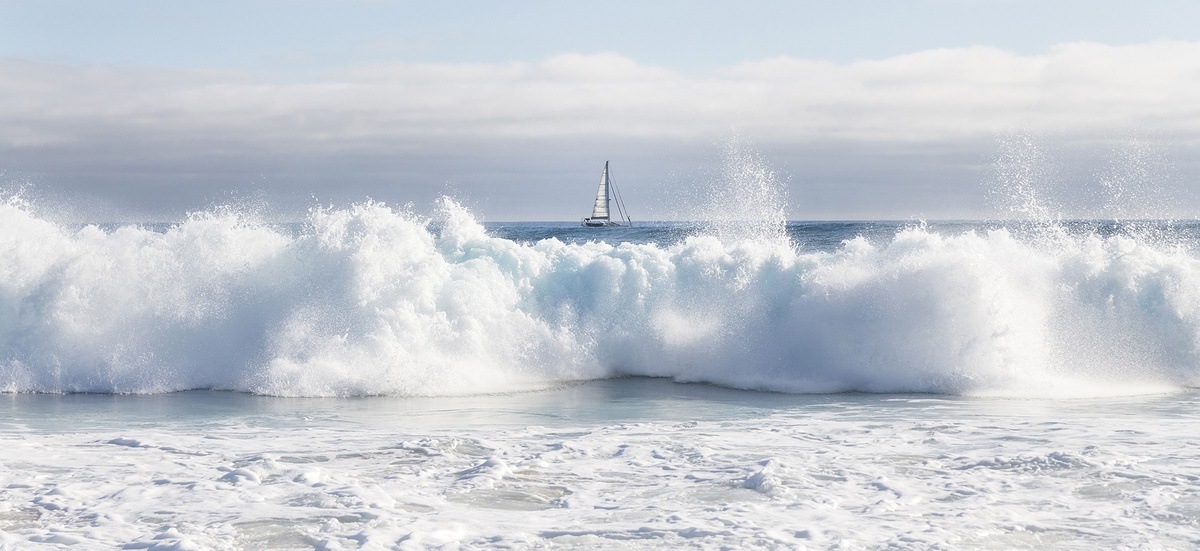 SAILING AND SURF by Andrew Lever | Buy Art Online | Rise Art