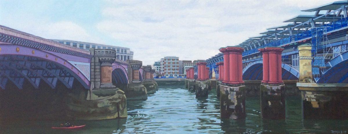 Kayak Thames par Chris Temple | Acheter de l'art en ligne | Rise Art