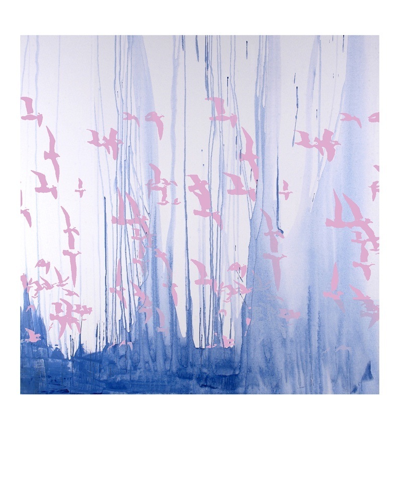 Paintbluebirds by Martin Thompson | Buy Art Online | Rise Art