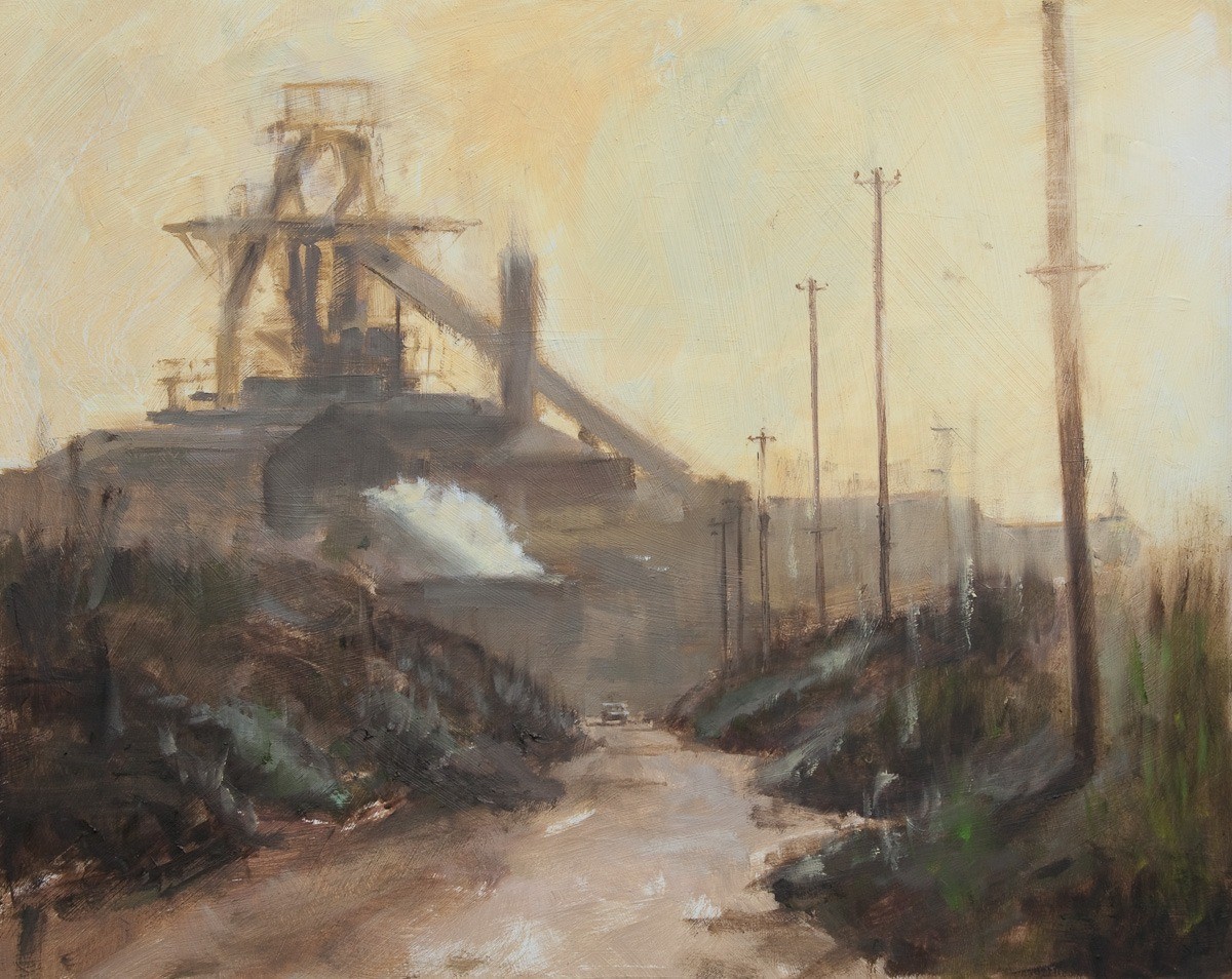 The Big Furnace, Redcar by Tim Goffe | Buy Art Online | Rise Art