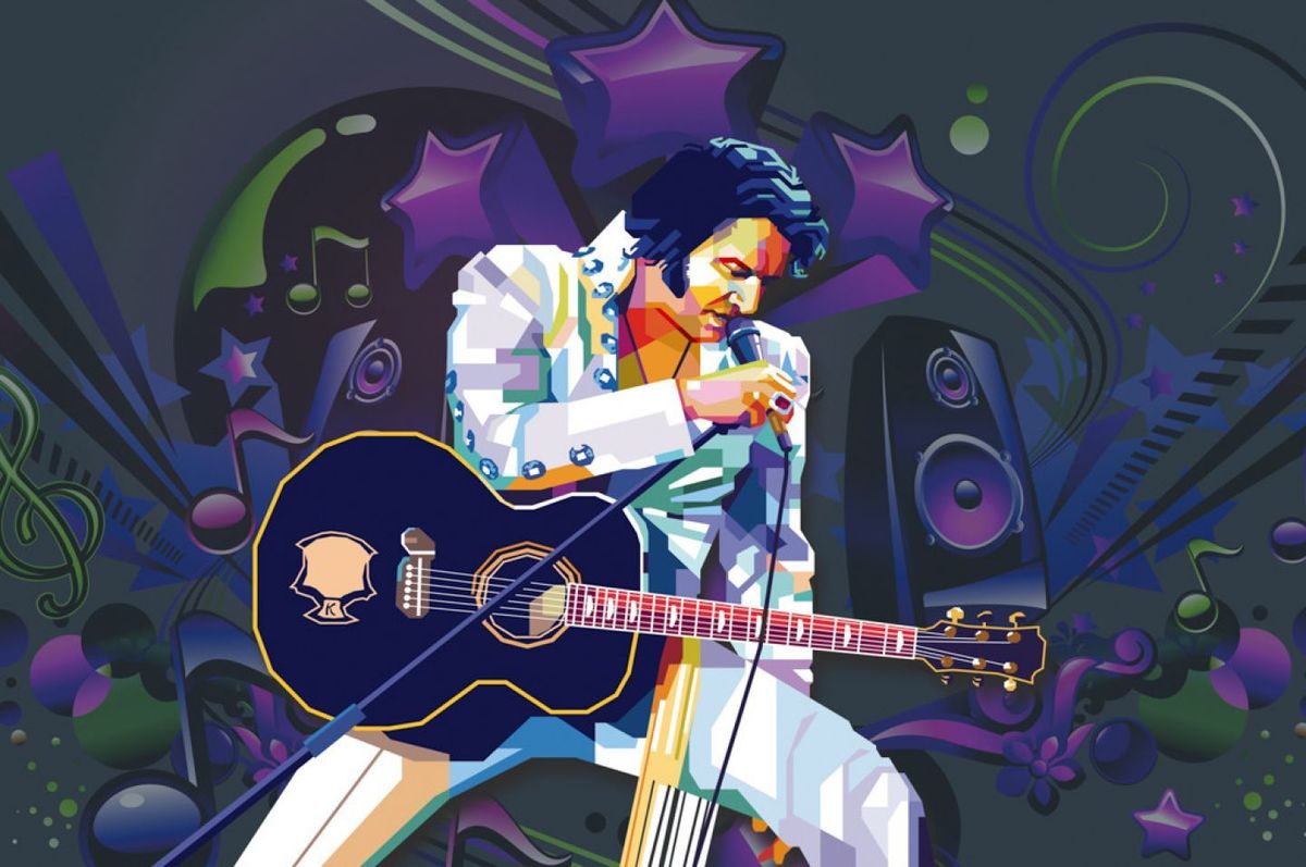 Elvis par HOLLY WATT | Acheter de l'art en ligne | Rise Art
