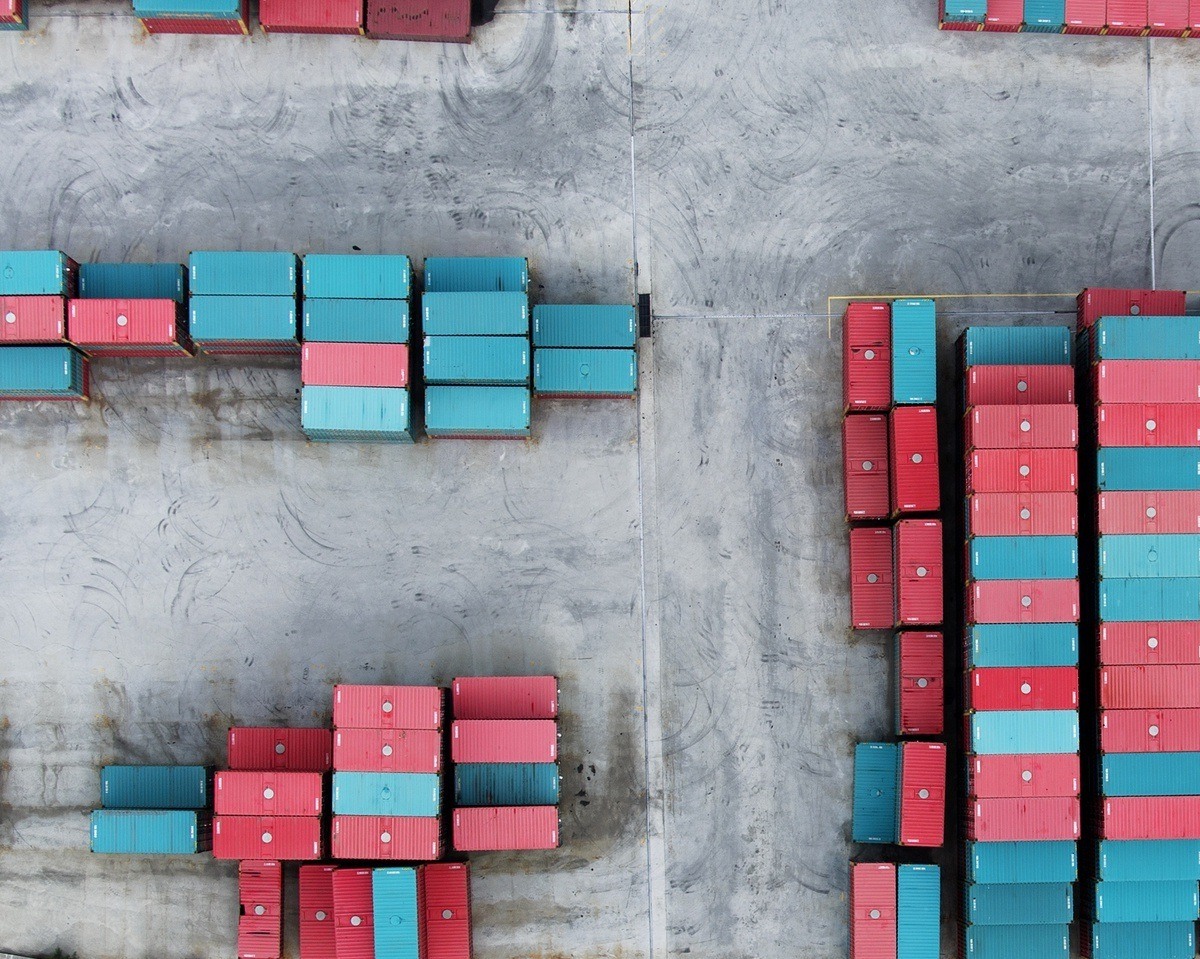 Red and Blue Boxes by Tommy Clarke | Buy Art Online | Rise Art