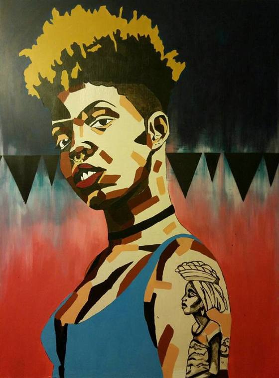 Urban Queen by Mikela Henry-Lowe | Buy Art Online | Rise Art
