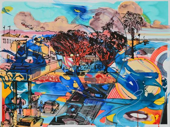 Service Station by Max Naylor | Buy Art Online | Rise Art