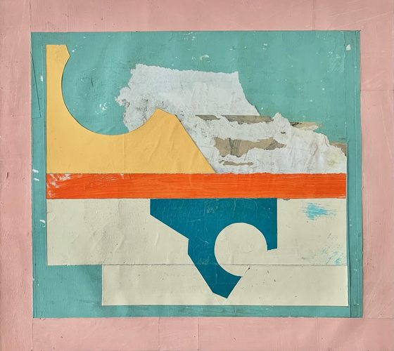 Orange Stripe by Kareem Rizk | Buy Art Online | Rise Art