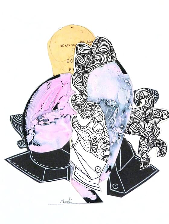 portrait attique # 1 par Pascal Marlin | Acheter de l'art en ligne ...