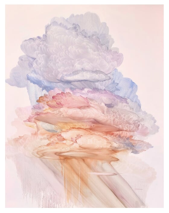 La Femme Nuage Isadora par Yuliya Martynova | Acheter de l'art en ligne | Rise Art