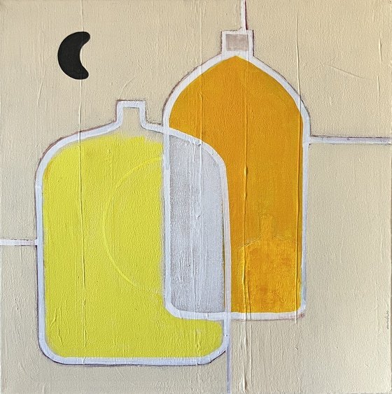 Compo bottles 11 by Anne Iris | Buy Art Online | Rise Art