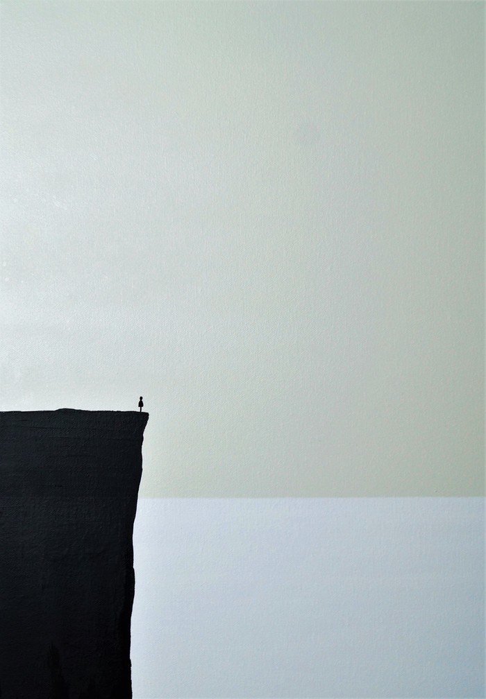 cliff (raw) by Robert Owen Bloomfield | Buy Art Online | Rise Art