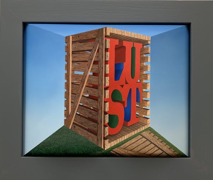 Lusty By Patrick Hughes Buy Art Online Rise Art
