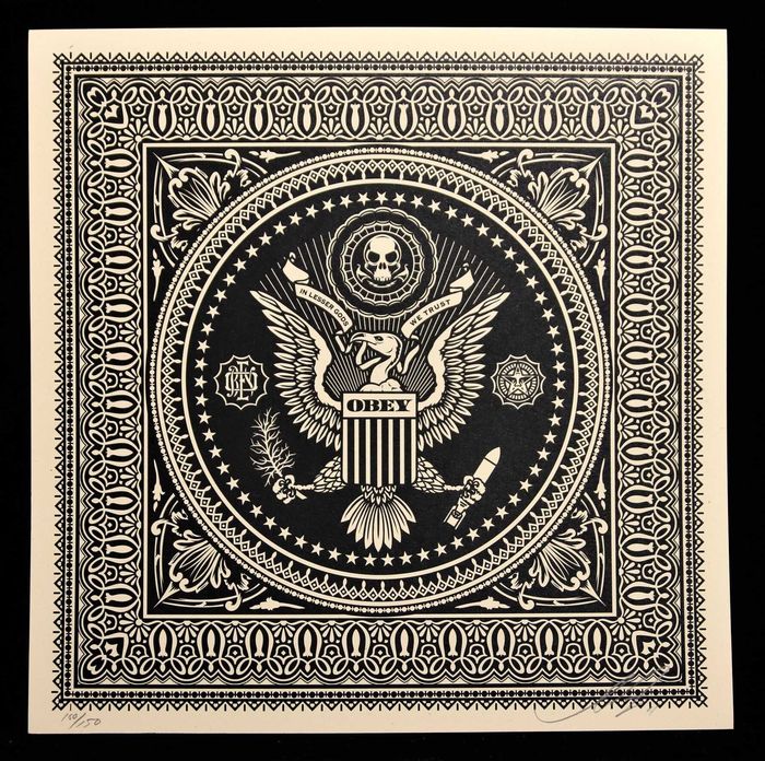 Dance Floor Riot : Presidential Seal par Shepard Fairey | Acheter de l ...