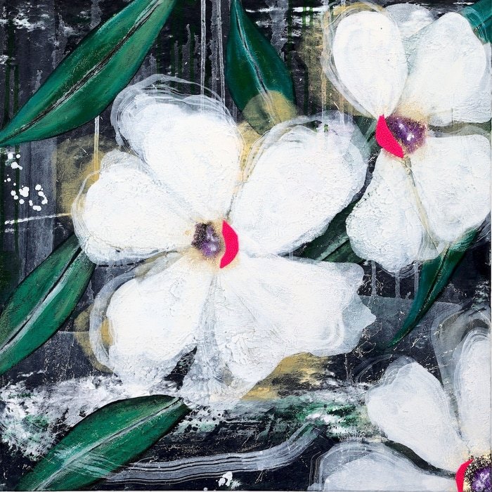 Luminous Bloom by Poovi Art | Buy Art Online | Rise Art