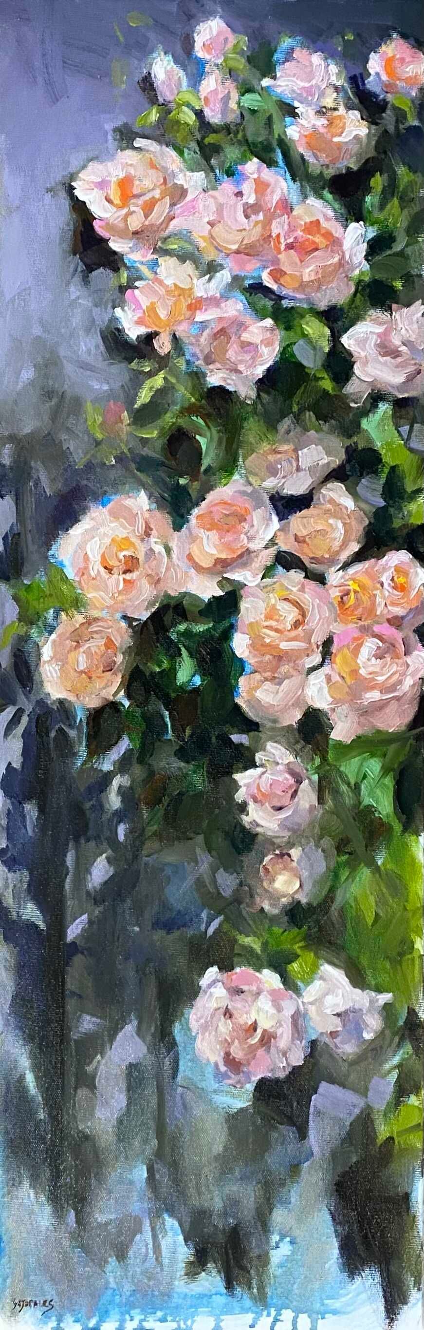 Le rosier de Vivi by Géraldine Morales | Buy Art Online | Rise Art