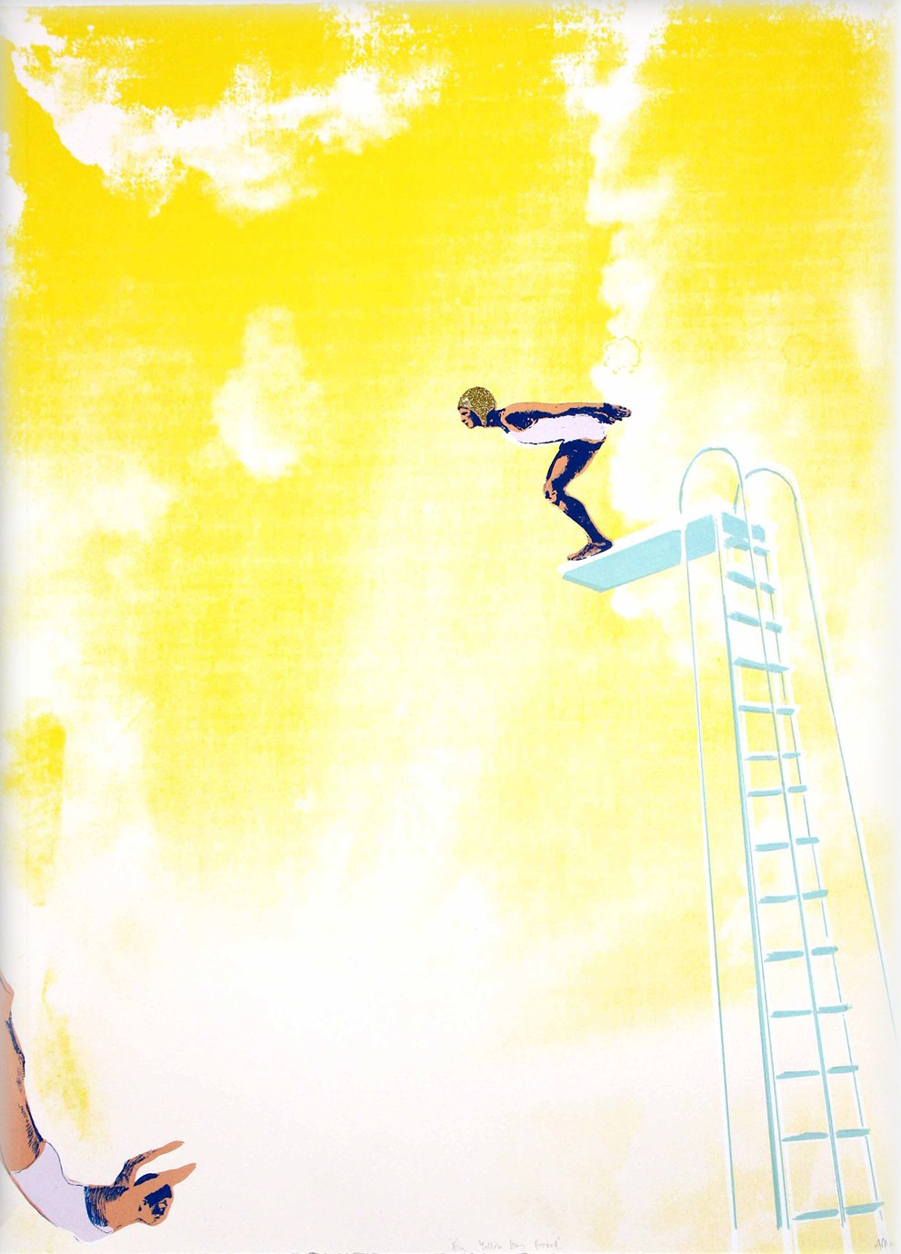 Yellow Diving Board by Anna Marrow | Buy Art Online | Rise Art